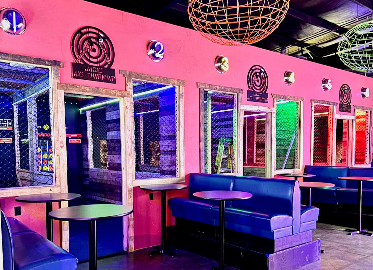 Axe Throwing - NEW In Conway At Action Jack's